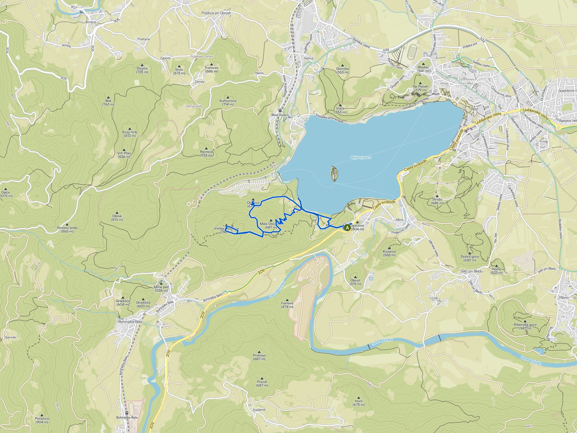 Die schönsten Wanderungen rund um Bled | Komoot